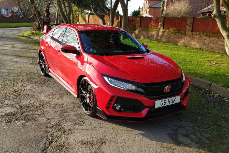 Honda Civic Type R - blood on the tracks